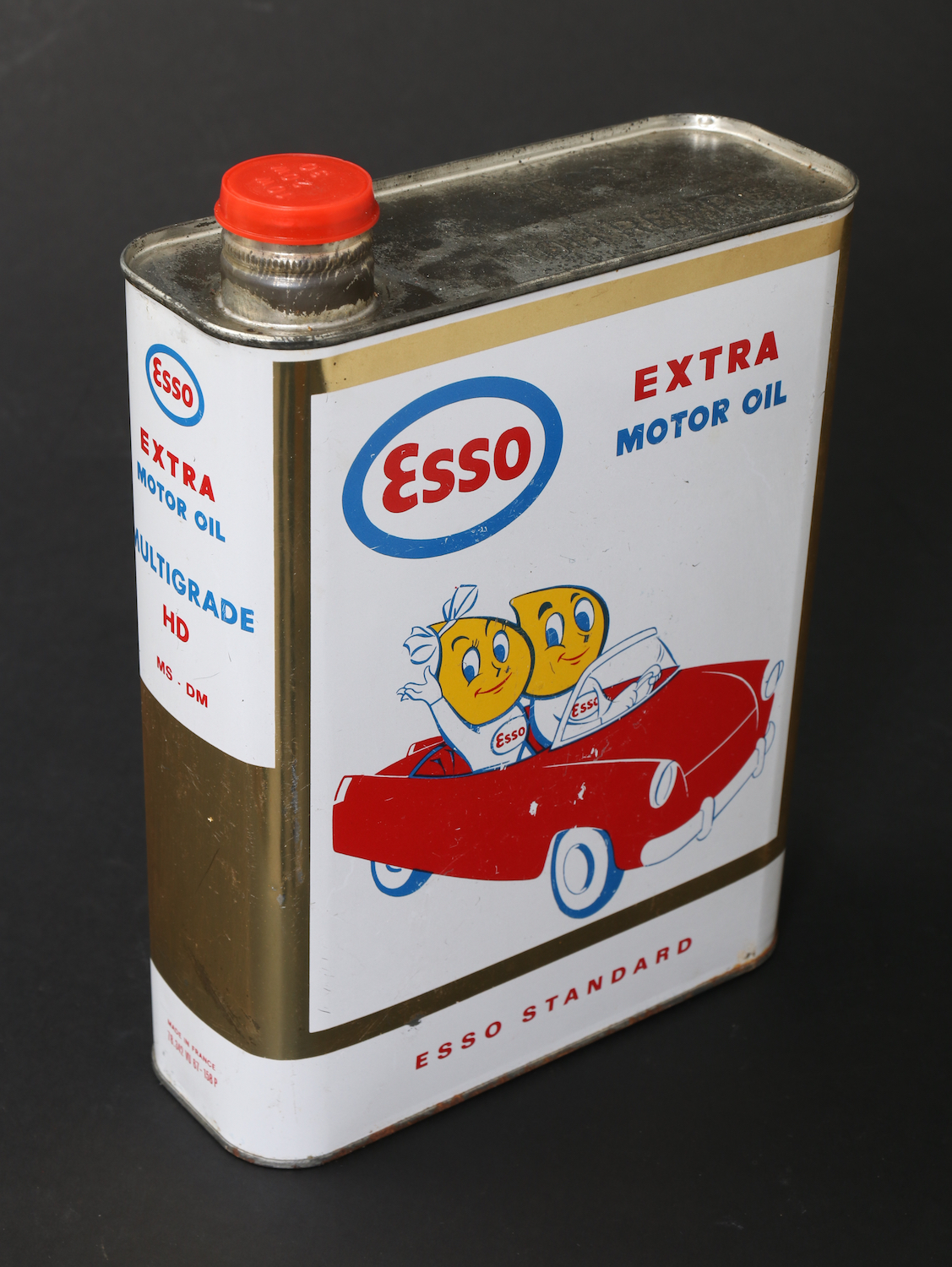 ESSO EXTRA MOTOR OIL - BIDON D HUILE VIDE VENDU PAR PIÈCE ANONYME ANONYM